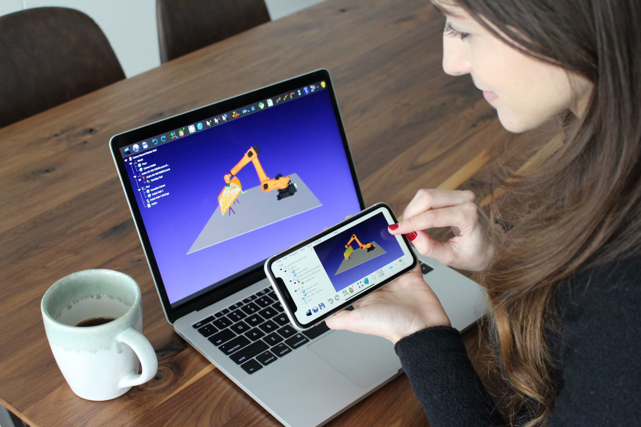 Finally! A Real Robot Programming Solution for Mobile - RoboDK blog