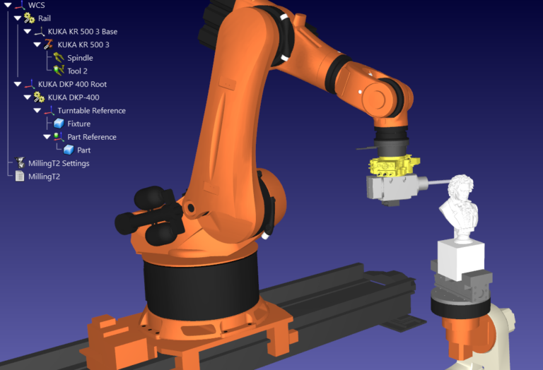 Multiaxis Robot Milling Cell - RoboDK blog