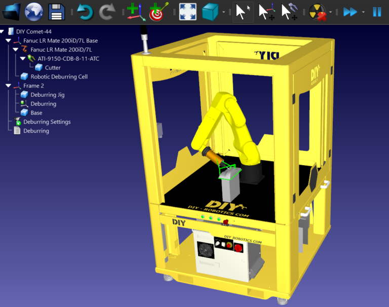 The Easiest Way to Use a Deburring Tool With a Robot - RoboDK blog