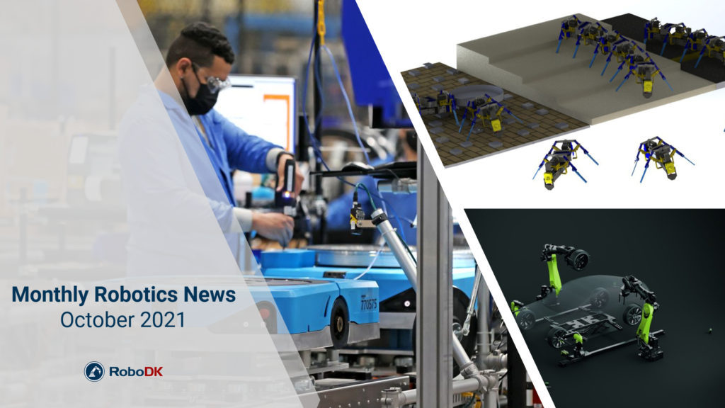 Monthly Robotics News – October 2021 - RoboDK blog