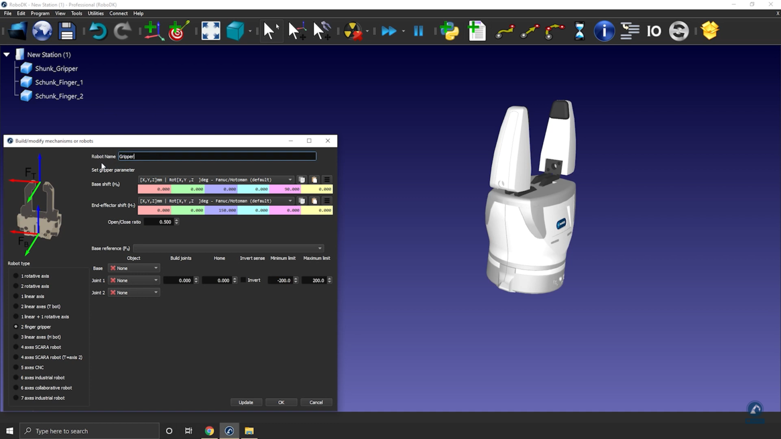 The Evolution of Robot Grippers